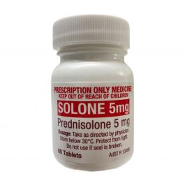 SOLONE TABS / 5MG / BOX OF 60 Yes Medical