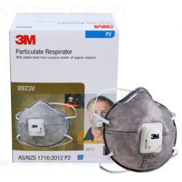 3M CUPPED PARTICULATE RESPIRATOR / P2 /WITH NUISANCE LEVEL/ ORGANIC ...