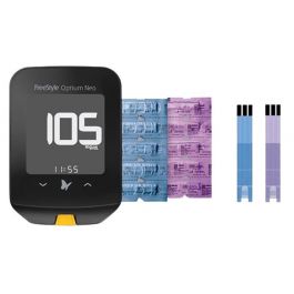 ABBOTT FREESTYLE OPTIUM NEO BLOOD GLUCOSE AND KETONE METER KIT ...