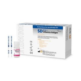 ABBOTT SD BIOLINE INFLUENZA ANTIGEN TEST RAPID FLU TEST / BOX-10 ...