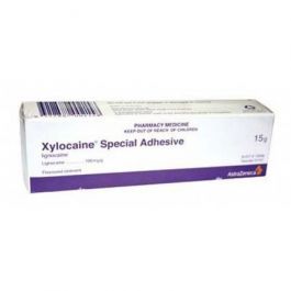 XYLOCAINE ADHESIVE OINTMENT / 10% X 15G / EACH Yes Medical