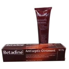 BETADINE OINTMENT ANTISEPTIC 25GM / TUBE Yes Medical