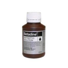 BETADINE ANTISEPTIC 100ml Yes Medical