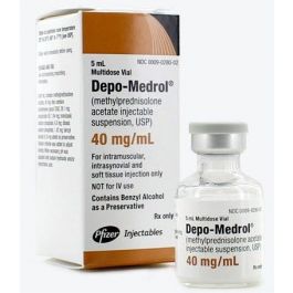 DEPO MEDROL INJ 40MG/1ML / PACK OF 5 Yes Medical Equipment| Yes Medical ...