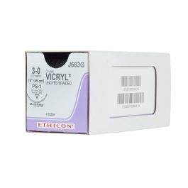 ETHICON VICRYL® ABSORBABLE BRAIDED MONOFILAMENT POLYGLACTIN | Medical ...