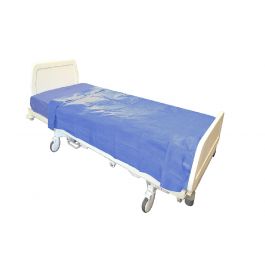 HAINES MODESTY SHEET FLAT SHEET / LARGE / DARK BLUE / 200 X 120CM ...