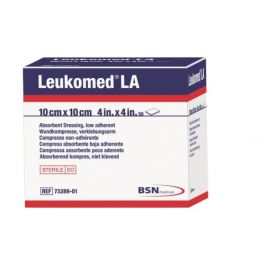 LEUKOMED LOW ADHERENT DRESSING / 10CM X 10CM / BOX OF 50 | Medical ...
