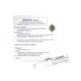 EPIGLU SOLUTION TISSUE ADHESIVE / 3G / 24 PIPETTES + 24 TRAYS Yes Medical