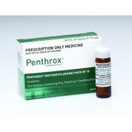 PENTHROX METHOXYFLURANE INHALER / WHISTLE ONLY / BOX OF 10 Yes Medical