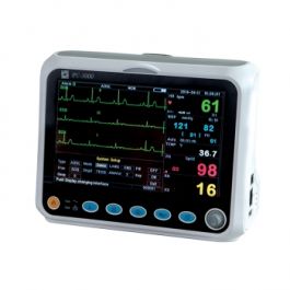 VITAL SIGNS PC-3000 MULTI PARAMETER PATIENT MONITOR / ECG, RESP, SPO2 ...
