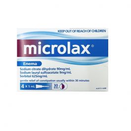 MICROLAX ENEMA / 5ML / BOX OF 50 Yes Medical