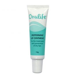 ORALIFE PEPPERMINT LIPEZE OINTMENT 15G Yes Medical