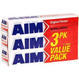 TOOTHPASTE AIM ORIGINAL 90GM / BOX OF 3 Yes Medical