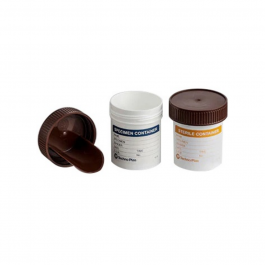 TECHNO-PLAS CONTAINER & SPOON FAECES OPAQUE 70ML / BOX OF 500 Yes Medical