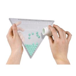 PILL COUNTER TRIANGULAR Yes Medical