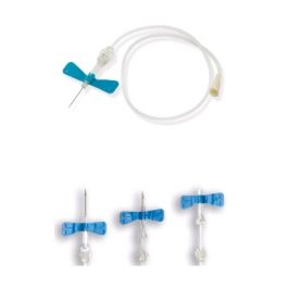 SCALP VEIN SAFETOUCH PSV WINGED NEEDLE SET WITH SAFETY DEVICE / 25G X 3 ...