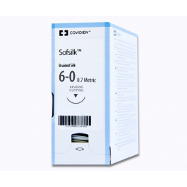 SOFSILK BLACK SUTURES / 6-0 / 11MM / 45CM / P-10 / BOX OF 12 Yes ...