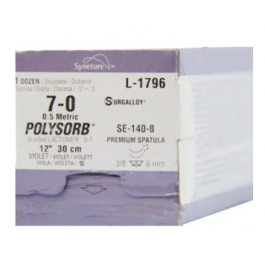 POLYSORB VIOLET SUTURES / 7-0 / 19MM / 75CM / TP / BOX OF 12 Yes ...