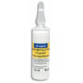 FRESENIUS FRESOFOL PROPOFOL MCT/LCT / 1% 200MG / 20ML / BOX OF 5 Yes ...