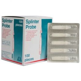 SPLINTER PROBE DISPOSABLE PACK OF 100 Yes Medical