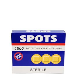 SPOTS PROTECT-A-PLAST PLASTIC SPOTS / 22MM / BOX OF 1000 | Medical ...