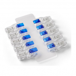 SURE-LOCK ELECTRODE CLIPS BLUE/ PACK OF 10 Yes Medical