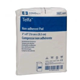 TELFA PAD NON-ADHERENT / 7.5CM X 20CM / BOX OF 200 Yes Medical