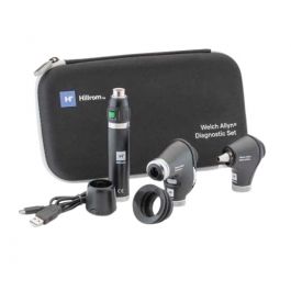 WELCH ALLYN PORTABLE DIAGNOSTIC SET /PANOPTIC BASIC LED OPHTHALMOSCOPE ...