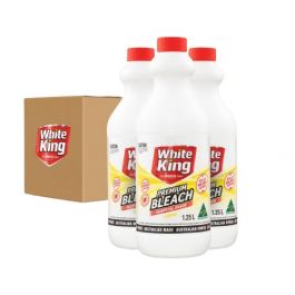 WHITE KING BLEACH 1.25L / CTN 6 | Medical Supplies, Doctor Supplies ...