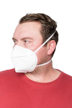 SOFTMED N95 FLAT FOLDED EAR LOOP MASKS / BOX OF 10 | Medical Supplies ...